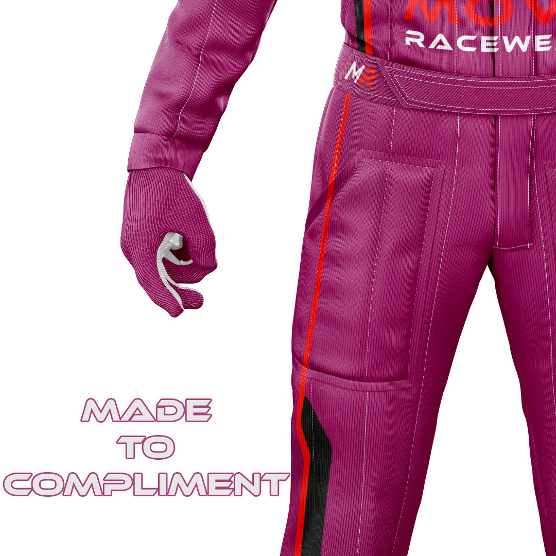 Move racewear Series X custom fire racing suit. – Move Racewear
