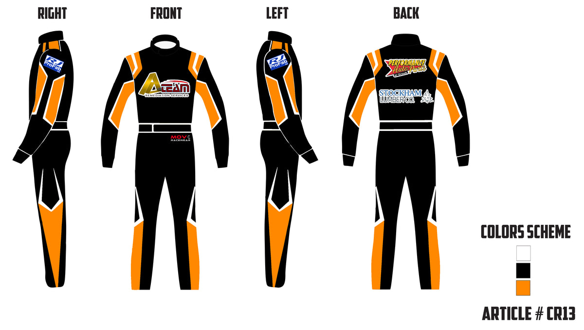 Custom made car racing suit with free matching shoes and gloves. – Move ...