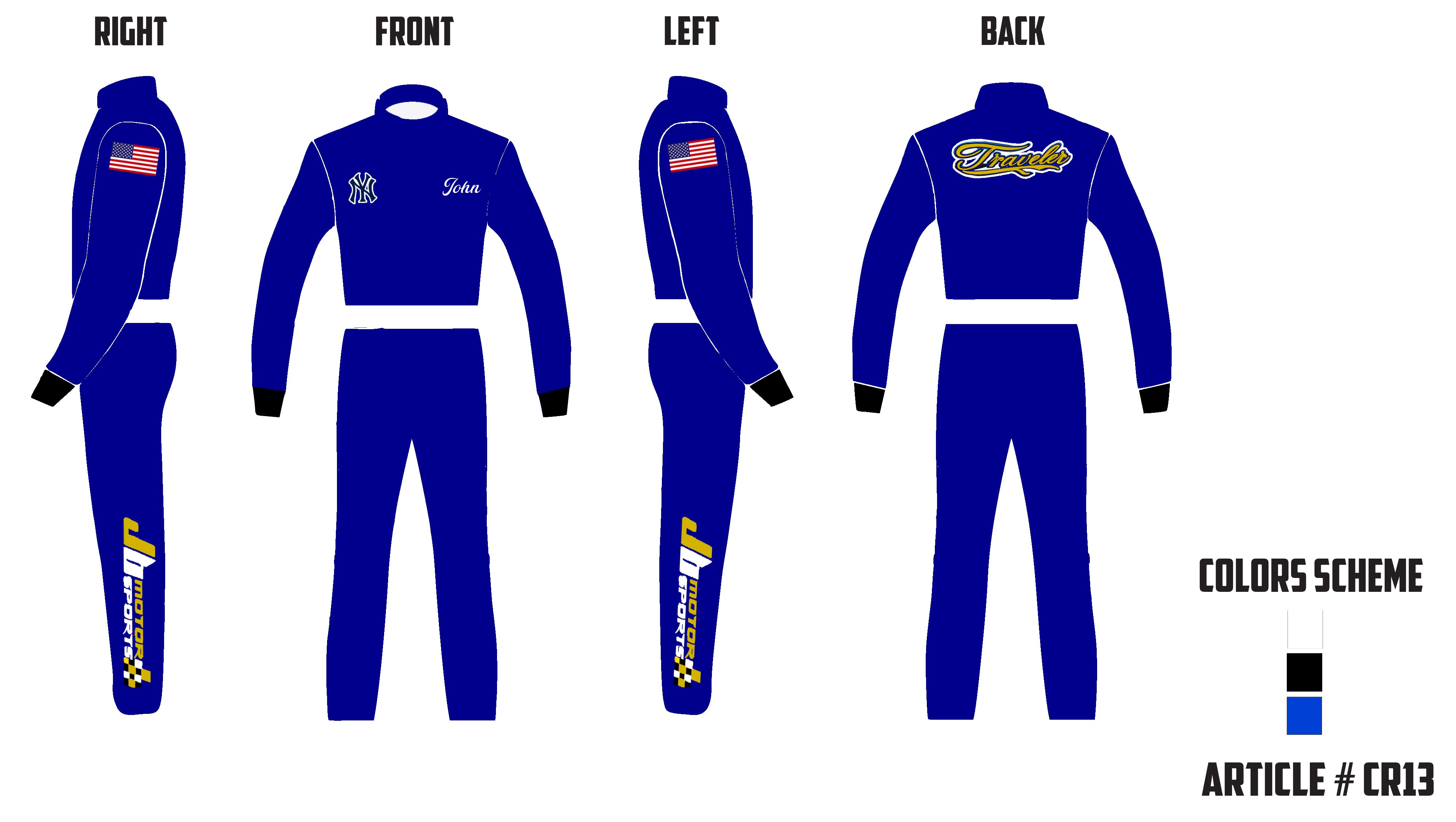 Custom made car racing suit, SFI 3.2A/5 approved Double layer suit. (N ...